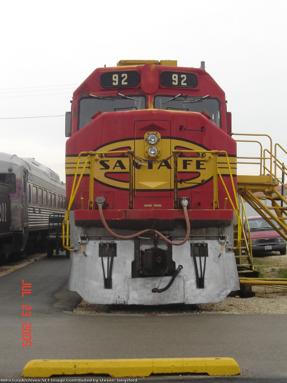 ATSF engine # 92
